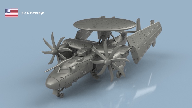 L'Arsenal, Grumman E-2C Hawkeye 1/400