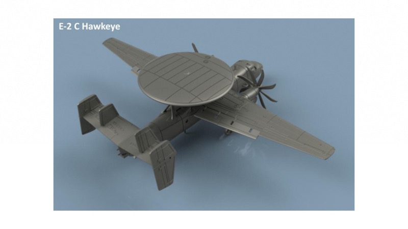 L'Arsenal, Grumman E-2C Hawkeye 1/400